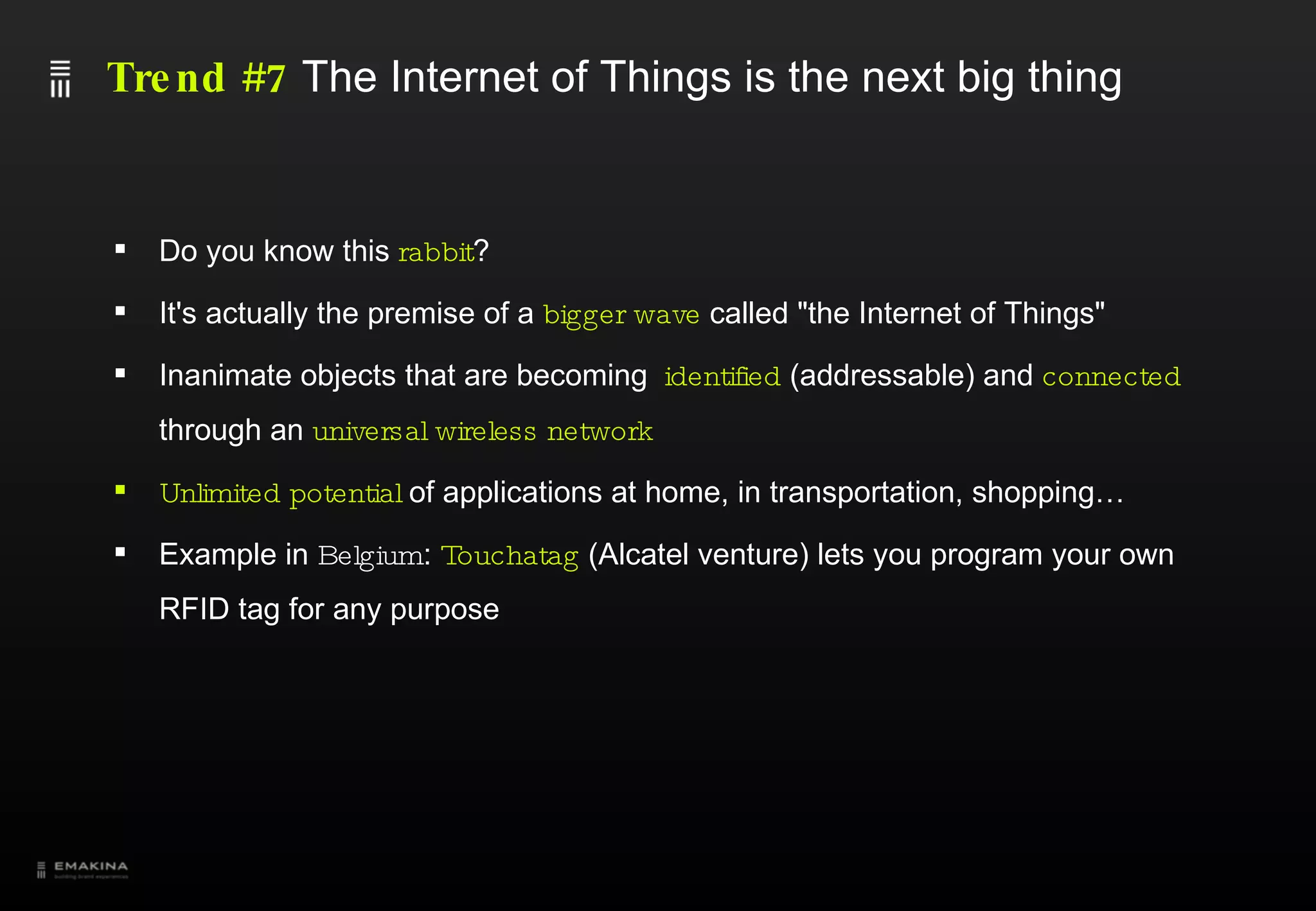 10 Major Trends in the Internet | PPT