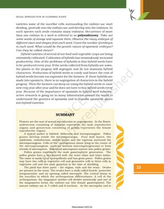 Ncert sexual reproduction in flowering plants | PDF