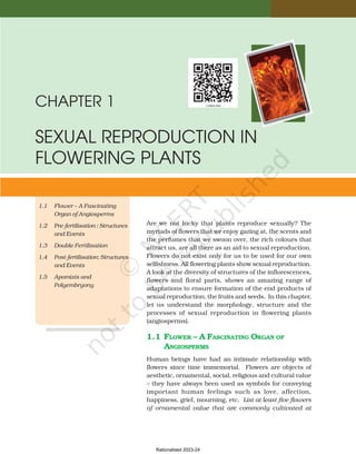 Ncert sexual reproduction in flowering plants | PDF