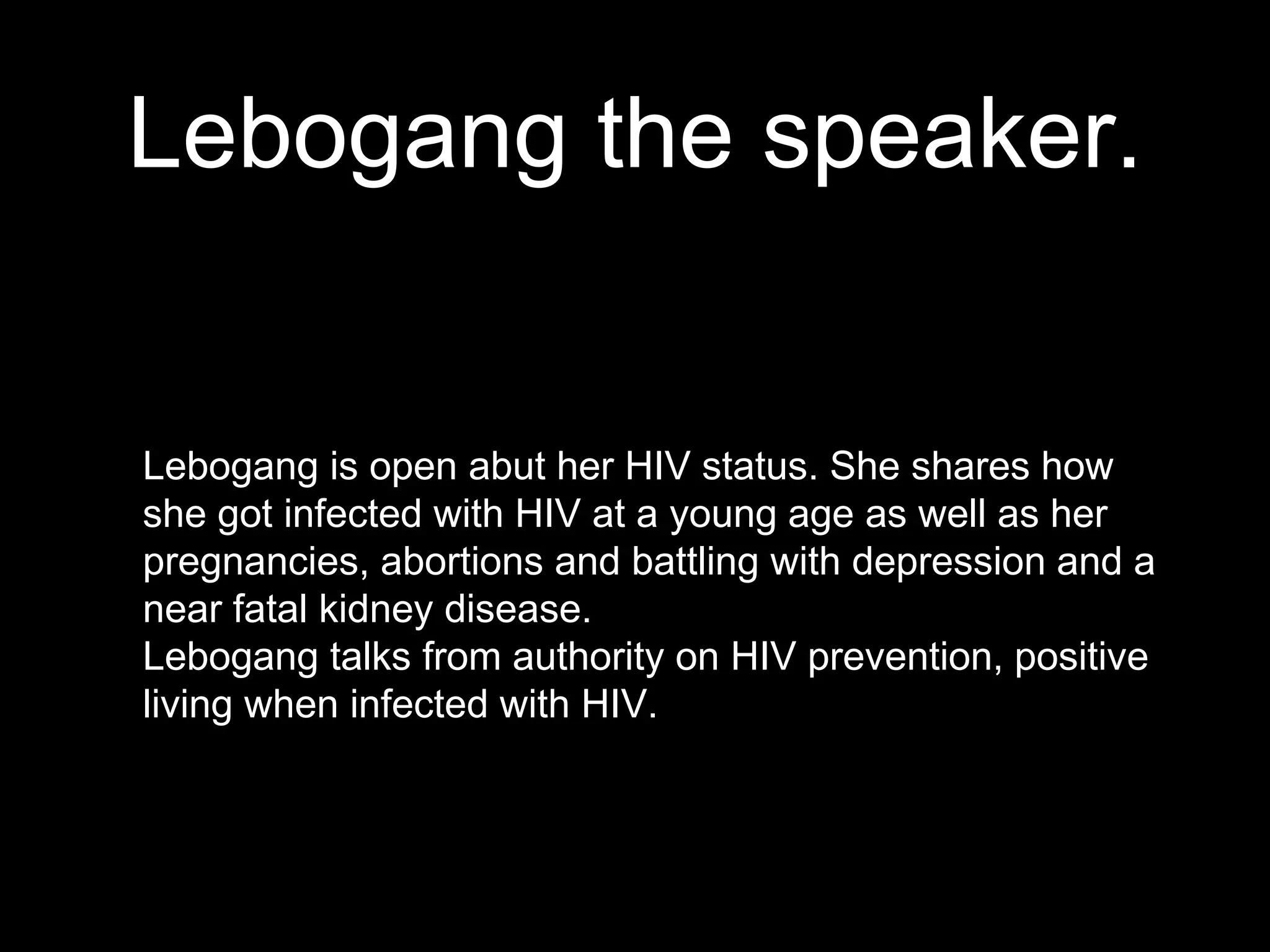 Lebogang Brenda Motsumi | PPT