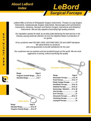 LeBord Surgical Forceps | PDF