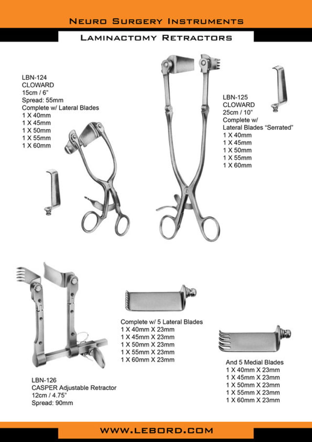 LeBord Neuro Surgery Instruments | PDF