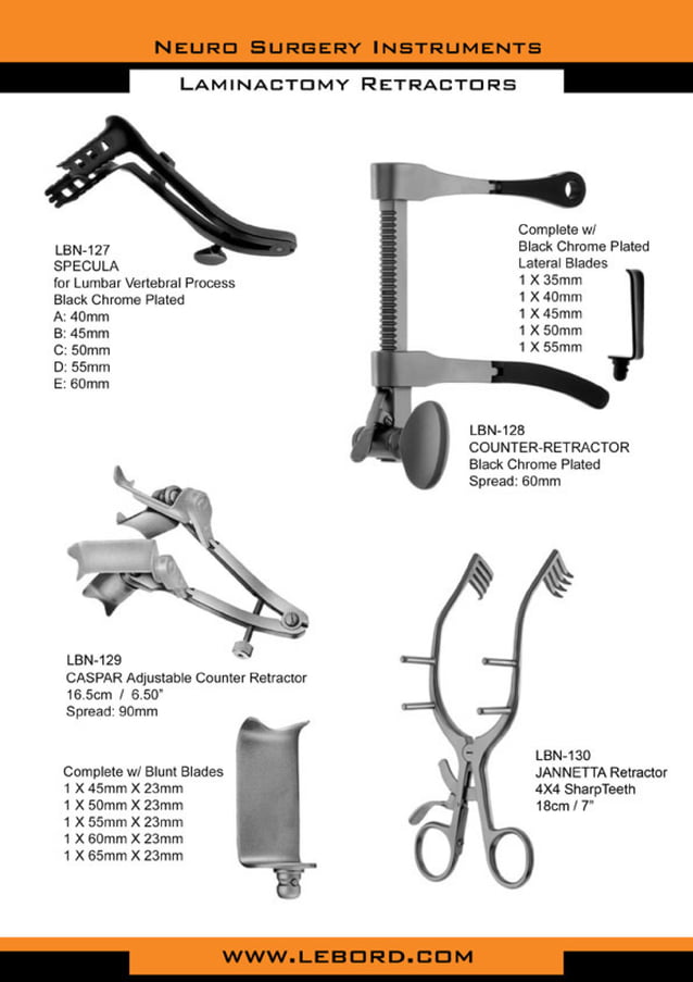 LeBord Neuro Surgery Instruments | PDF