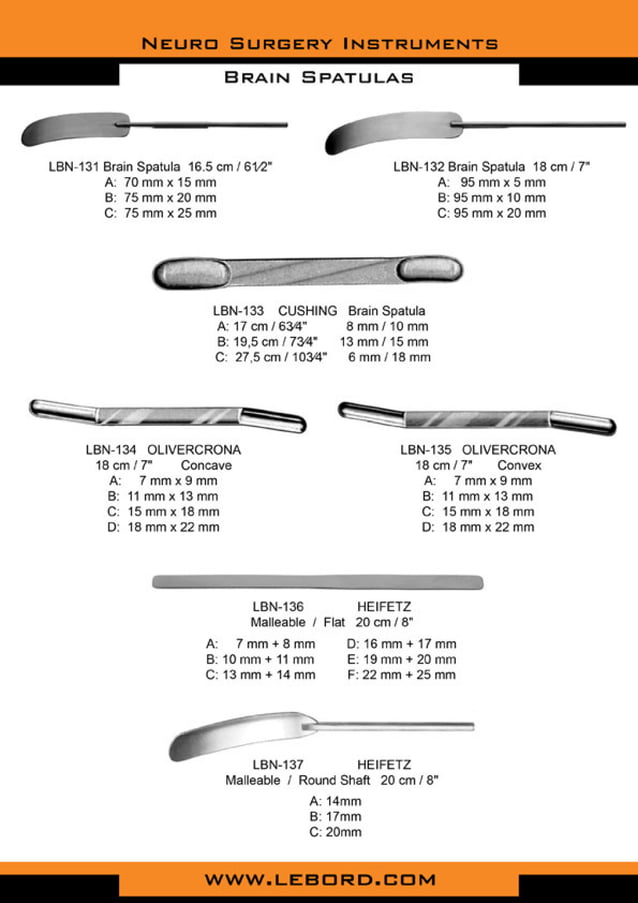 LeBord Neuro Surgery Instruments | PDF