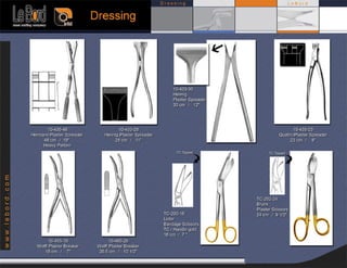 LeBord Orthopedic Catalogue (Instruments) | PPT