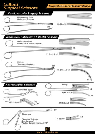 LeBord Surgical Scissors | PDF