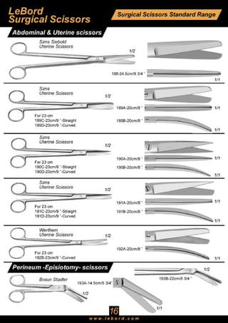 LeBord Surgical Scissors | PDF