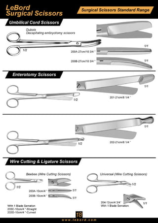 LeBord Surgical Scissors | PDF