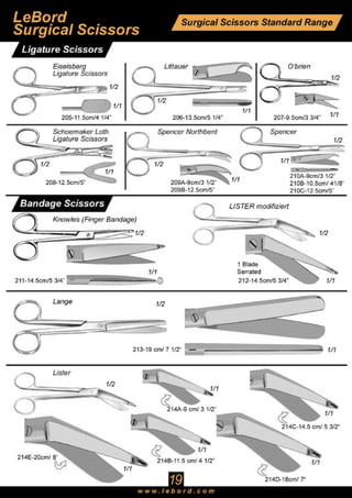 LeBord Surgical Scissors | PDF