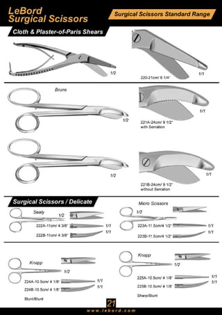 LeBord Surgical Scissors | PDF