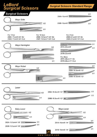 LeBord Surgical Scissors | PDF