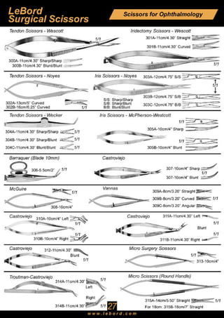 LeBord Surgical Scissors | PDF