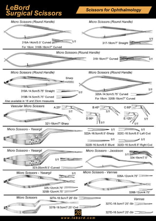 LeBord Surgical Scissors | PDF