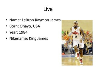 Le bron james | PPTX