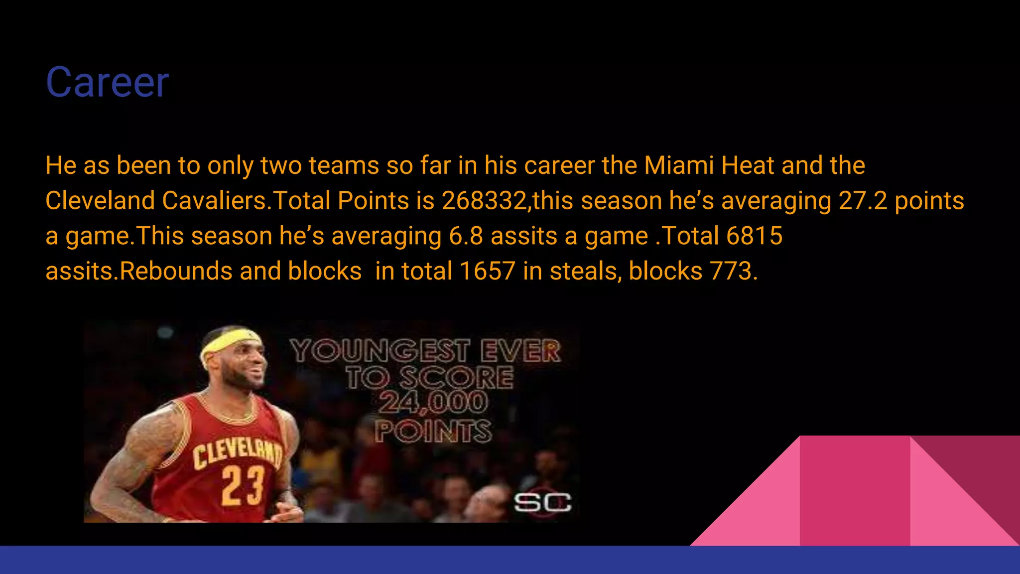 Lebron james | PPTX | Basketball | Sports