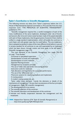 principle of management class 12 | PDF