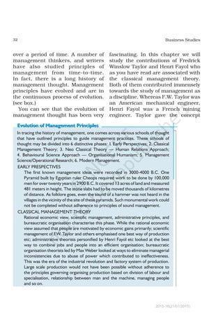 principle of management class 12 | PDF