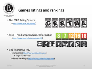 Lec 01. Mobile games development | PPT