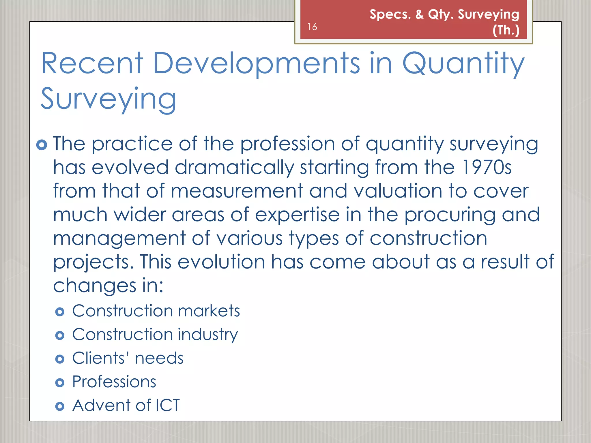 Lec-01 Specs. & Qty. Surveying (Th.).pdf