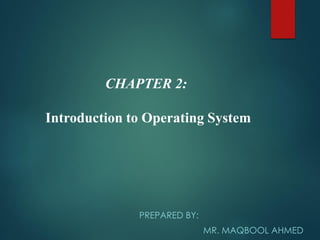 Introduction to Operating System Lecture | PDF