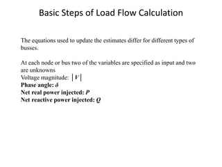 [LEC-05] Load Flow Analysis Power System | PDF