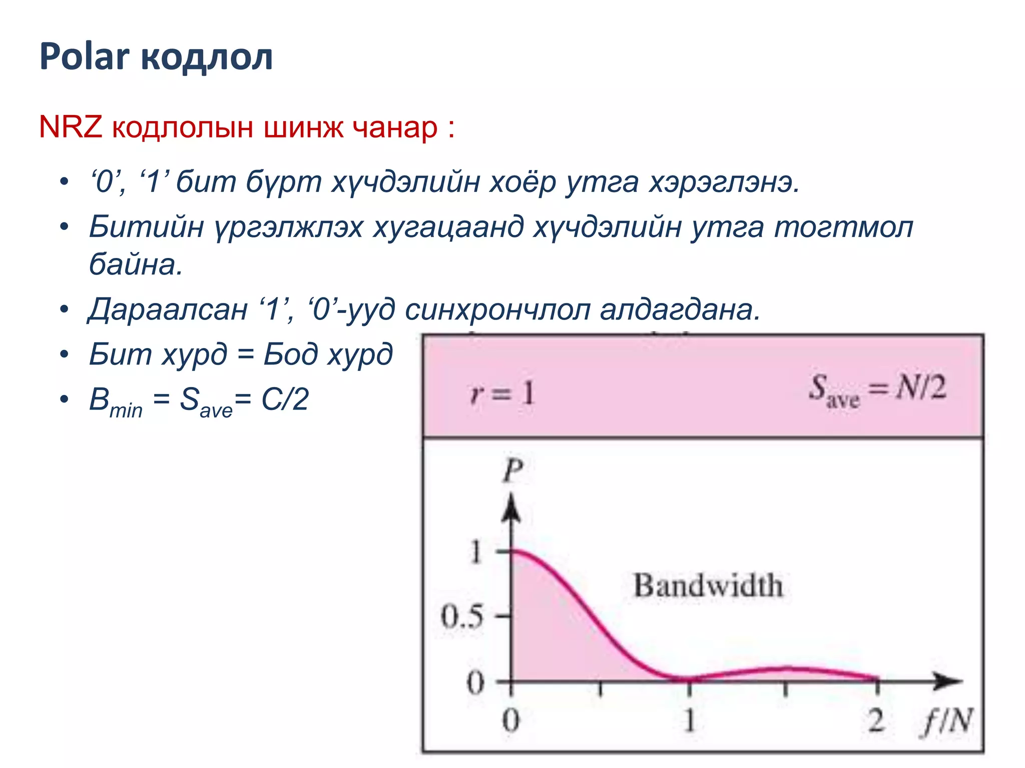 Lec 05 transmission of digital signal | PPSX