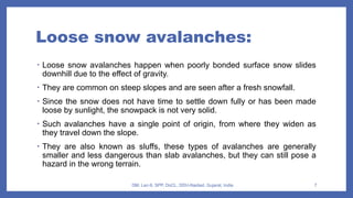 Lec-09 AVALANCHE DISASTER MANAGEMENT.pptx