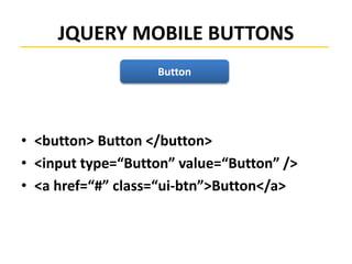 jQuery Mobile | PPTX