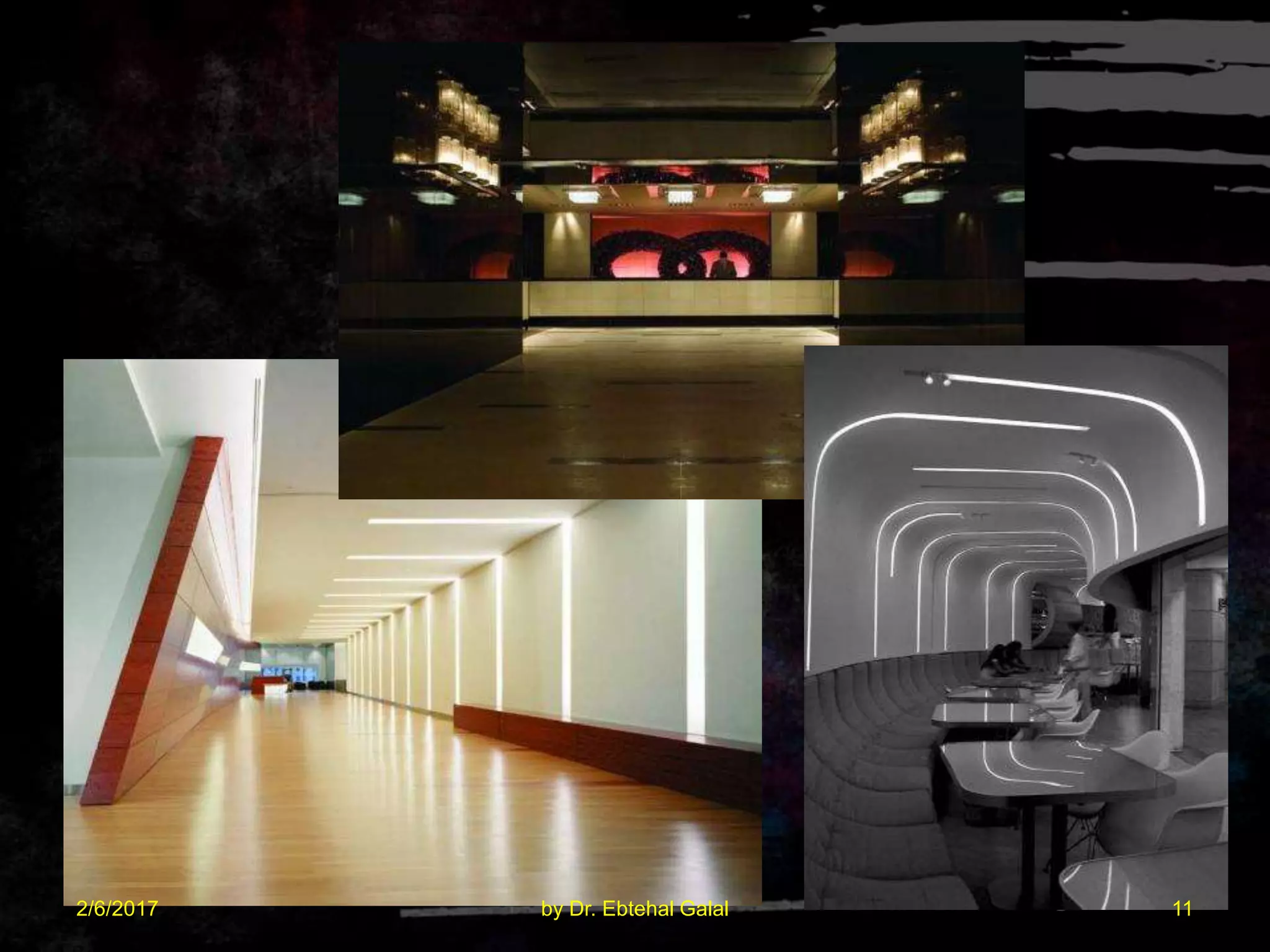 Introduction to lighting design for architect and interior designers | PPTX