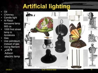 Introduction to lighting design for architect and interior designers | PPTX