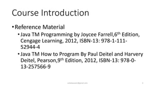Lec 1.1 Object Oriented Programming | PPTX