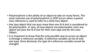 Lec 1.8 Object Oriented Programming | PPT
