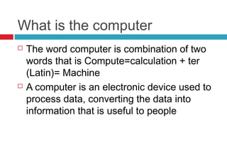 History Of Computers | PPT