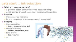 Lec 1(Introduction to Computer Networks & internet) | PDF