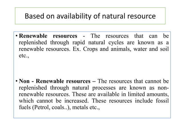 Multidisciplinary nature of environmental studies Definition, scope and importance. Natural ...