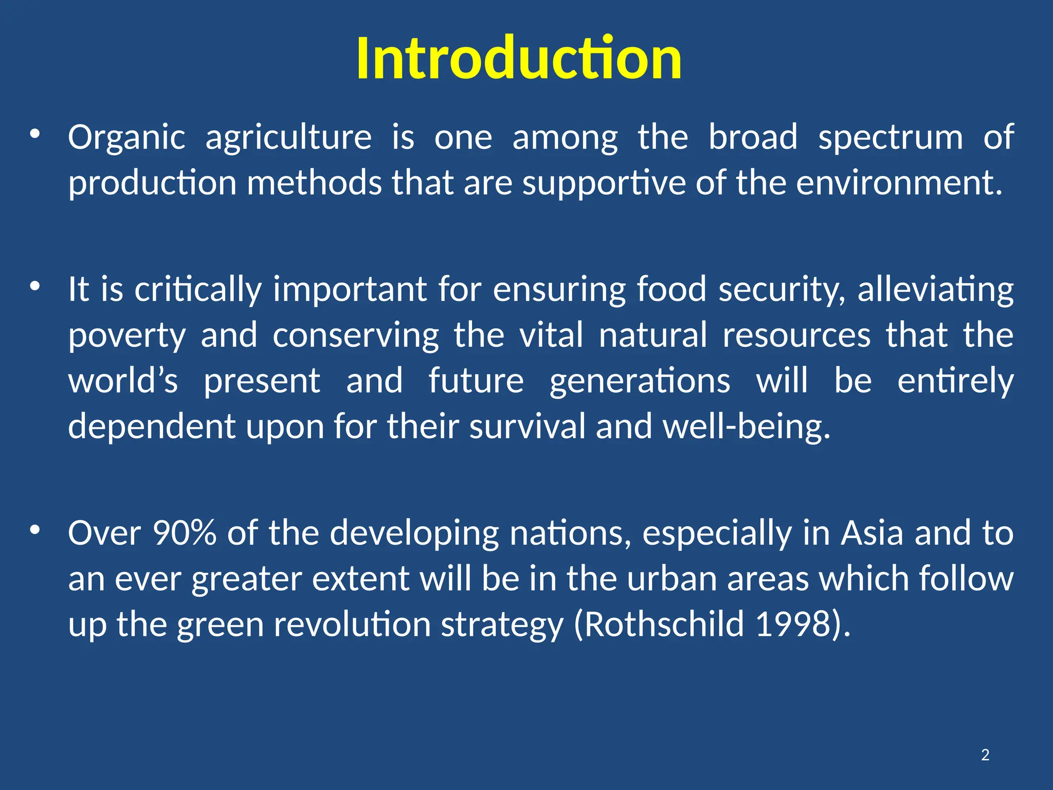 Organic farming: definition-prospects- principles and concepts- History ...
