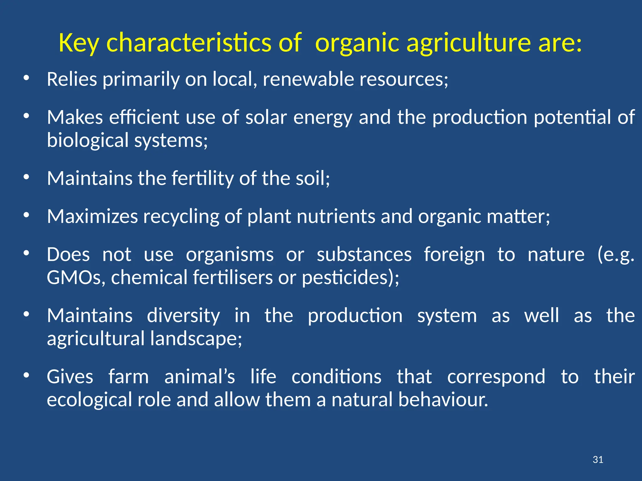 Organic farming: definition-prospects- principles and concepts- History ...