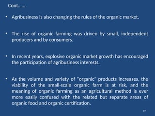 Organic farming: definition-prospects- principles and concepts- History ...