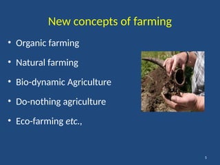Organic farming: definition-prospects- principles and concepts- History ...