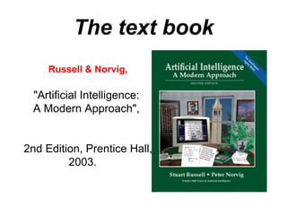 Artificial intelligent Lec 1-ai-introduction- | PPT