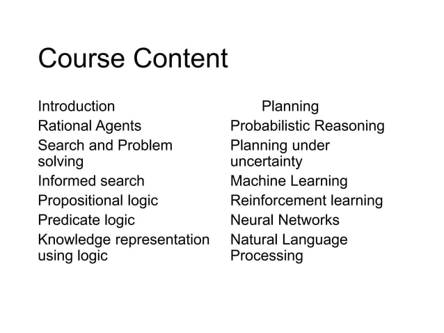 Artificial intelligent Lec 1-ai-introduction- | PPT