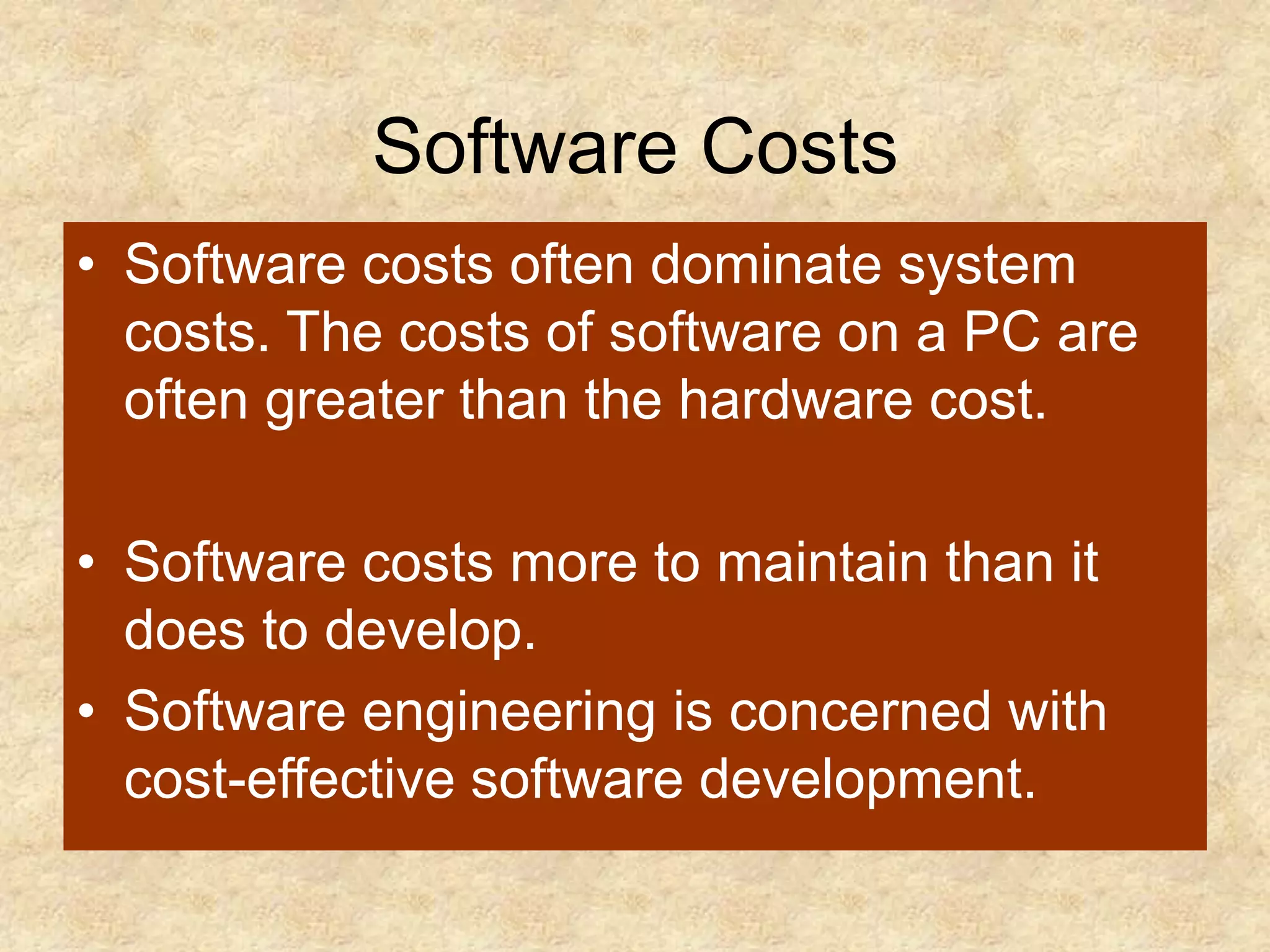 Software Engineering Lec 1-introduction | PPT