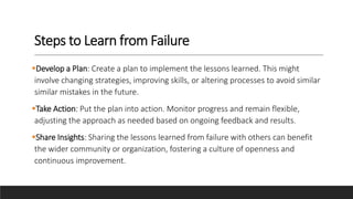 Lec-10-3.pptx of case studies of learning from failure | PPT