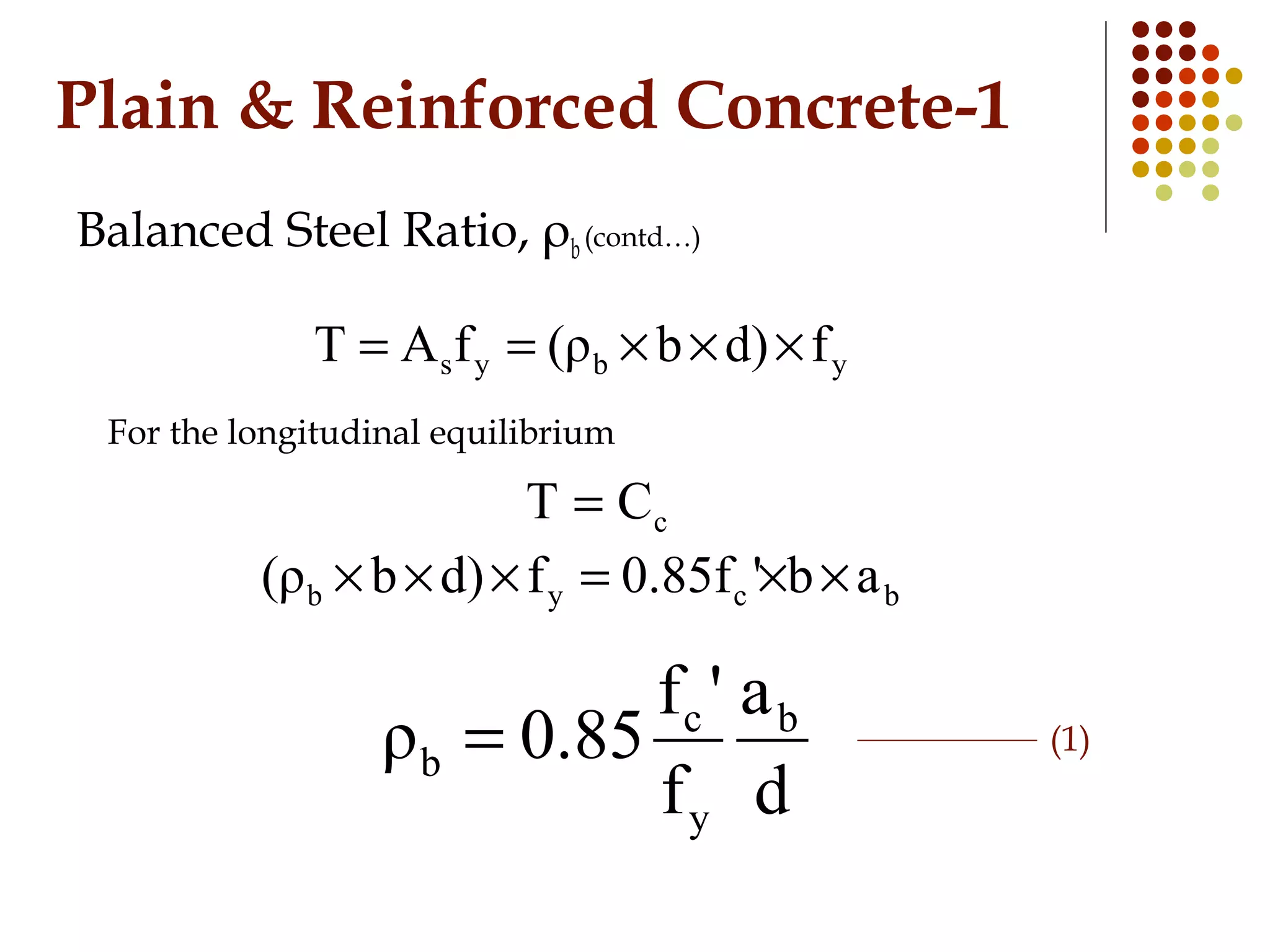 Lec 10-flexural analysis and design of beamns | PPT
