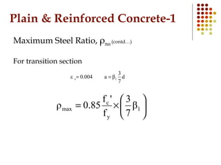 Lec 10-flexural analysis and design of beamns | PPT
