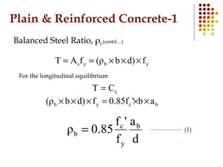 Lec 10-flexural analysis and design of beamns | PPT