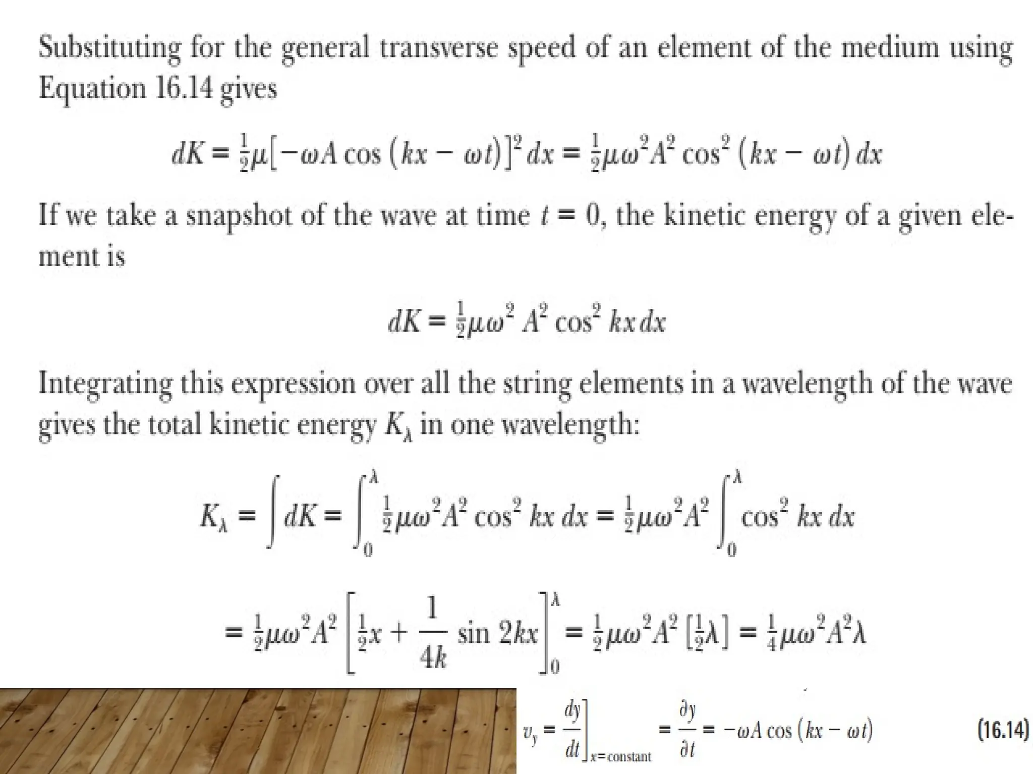 Lec-10 Rate of Energy Transfer in Mechanical Waves.ppt