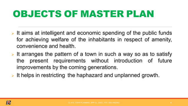Lec-11 CL-410 Master Plan .pptx