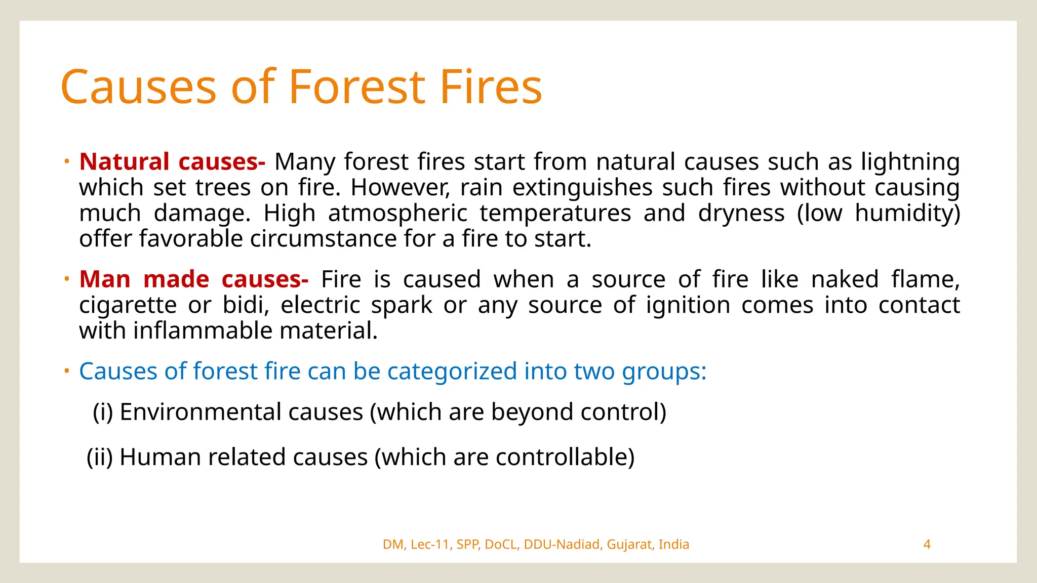 Lec-11 FOREST FIRE DISASTER MANAGEMENT.pptx