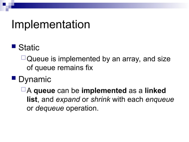 Lec-12, 13 Quee s Applications of Queues | PPT